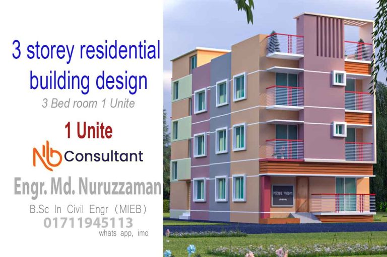 Triplex Building In BD ত্রিপ্লেক্স বাড়ির প্লান ডিজাইন 2024